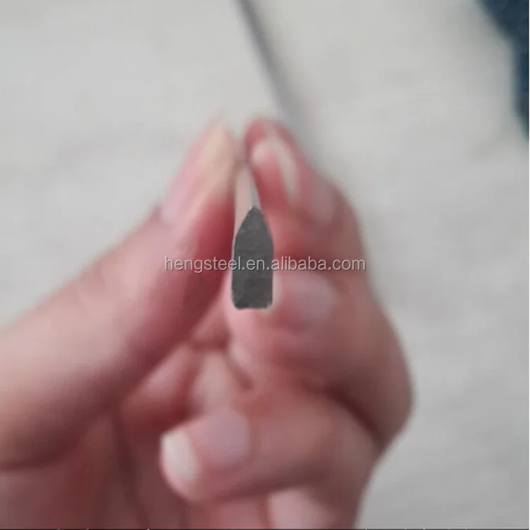 303 Small Size Triangular 304 Stainless Steel Bar Tungsten Carbide ...