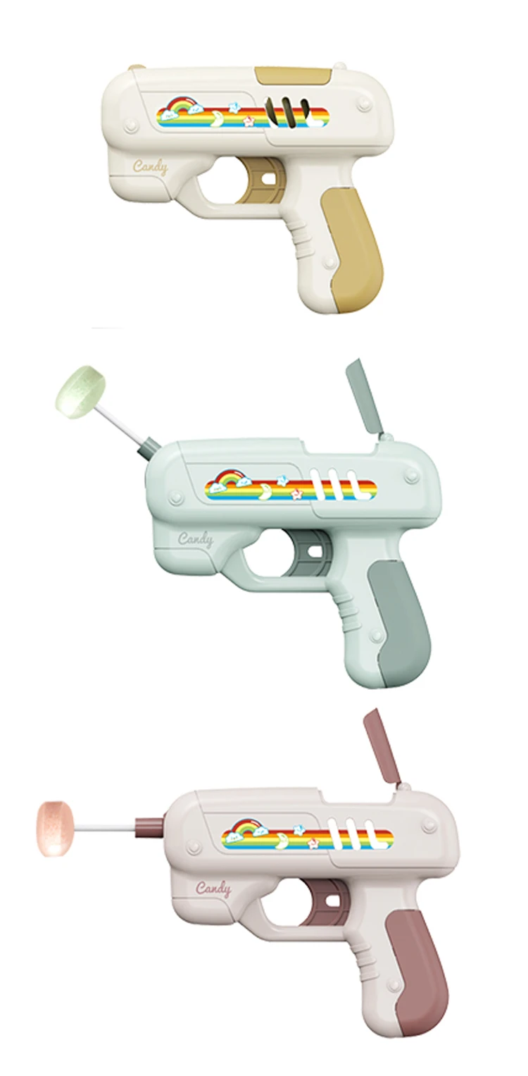Kunyang Toys New Creative Candy Gun Educational Plastic Lollipop Holder ...