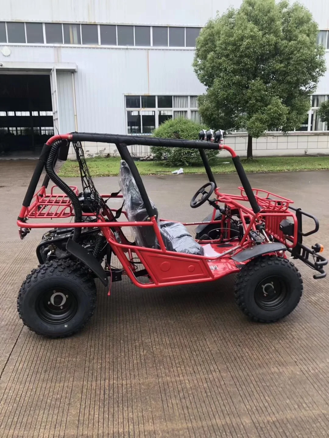 Kandi 150cc Gasoline Beach Buggy Adult Pedal Off-Road Go Kart with 4 ...