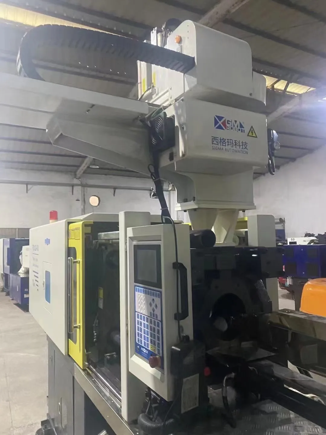 Second-hand Kaiming PD128-KX Servo Motor Injection Molding Machine