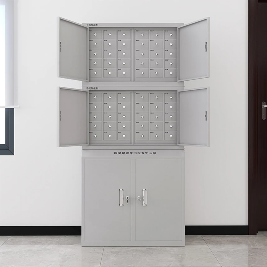 School Signal Shielding Cabinet 60-door Mobile Phone Gsm Block Box ...
