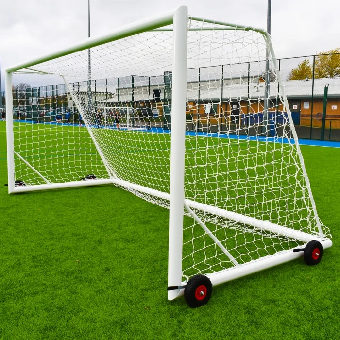 Portable Steel Soccer Goals on Wheels - Durable & Customizable