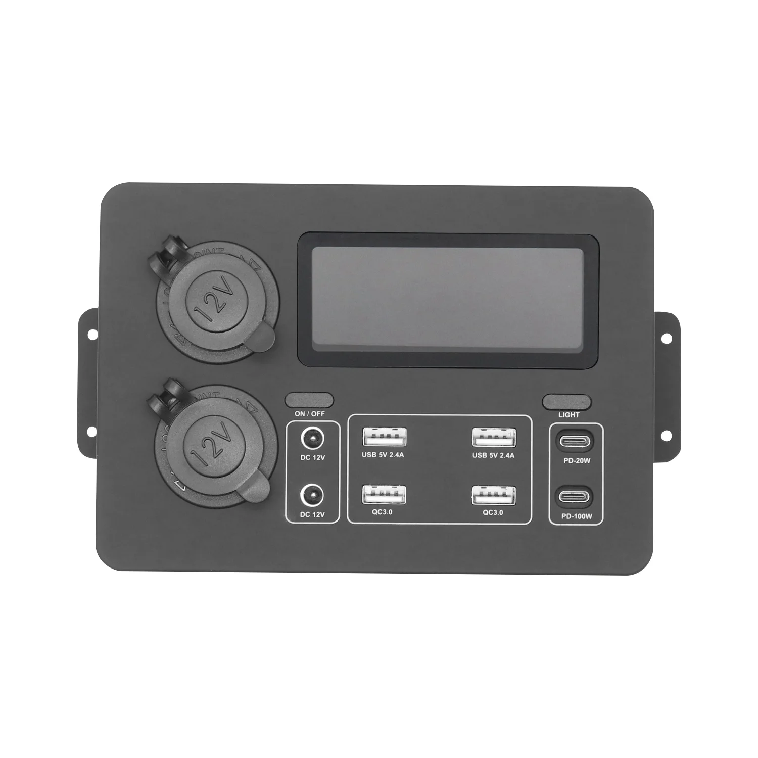 DC 12V Mini Power Control Box Power Hub Multi Usb Port Battery Box for ...