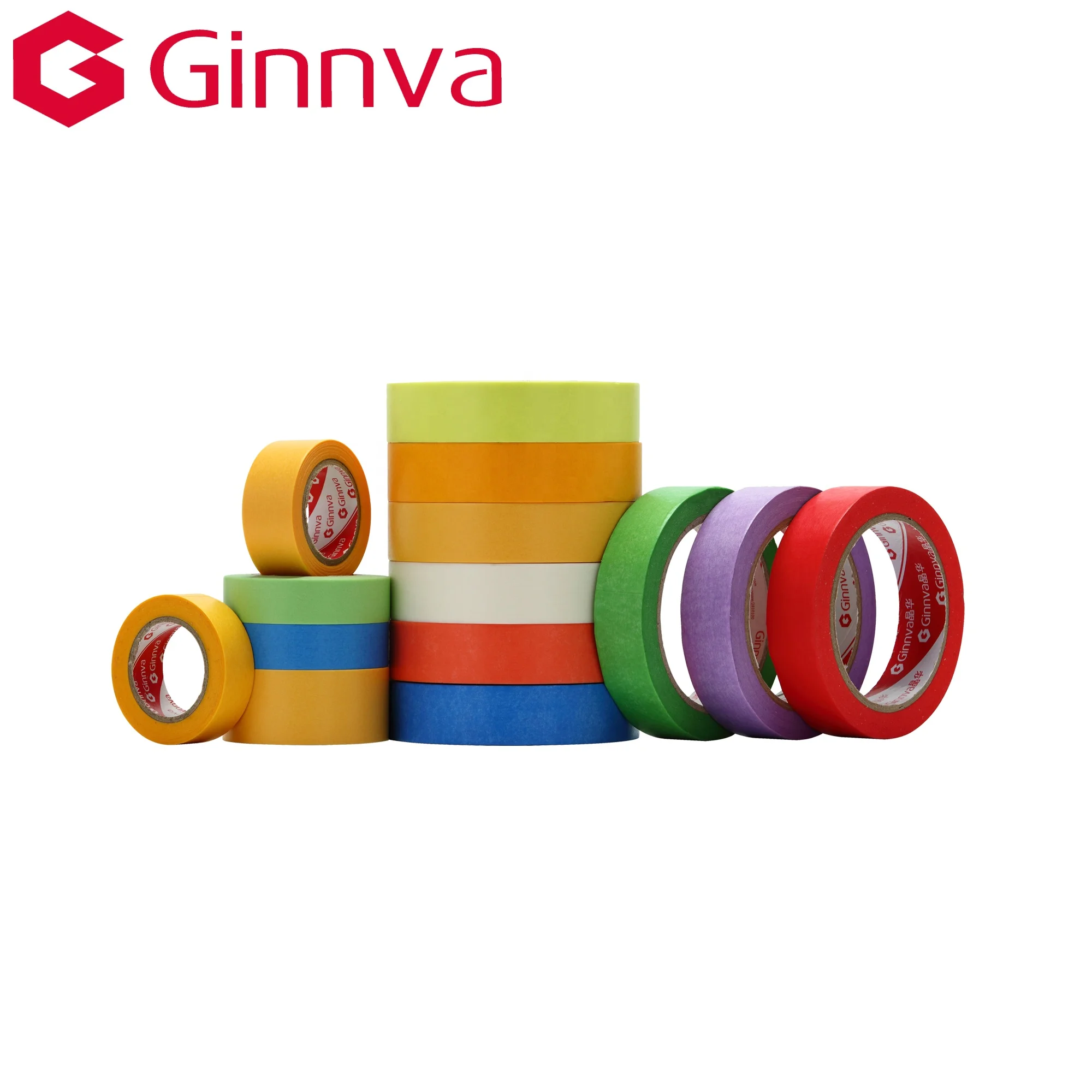Ginnva No Residues Tape - Smooth, High Quality Masking Tape