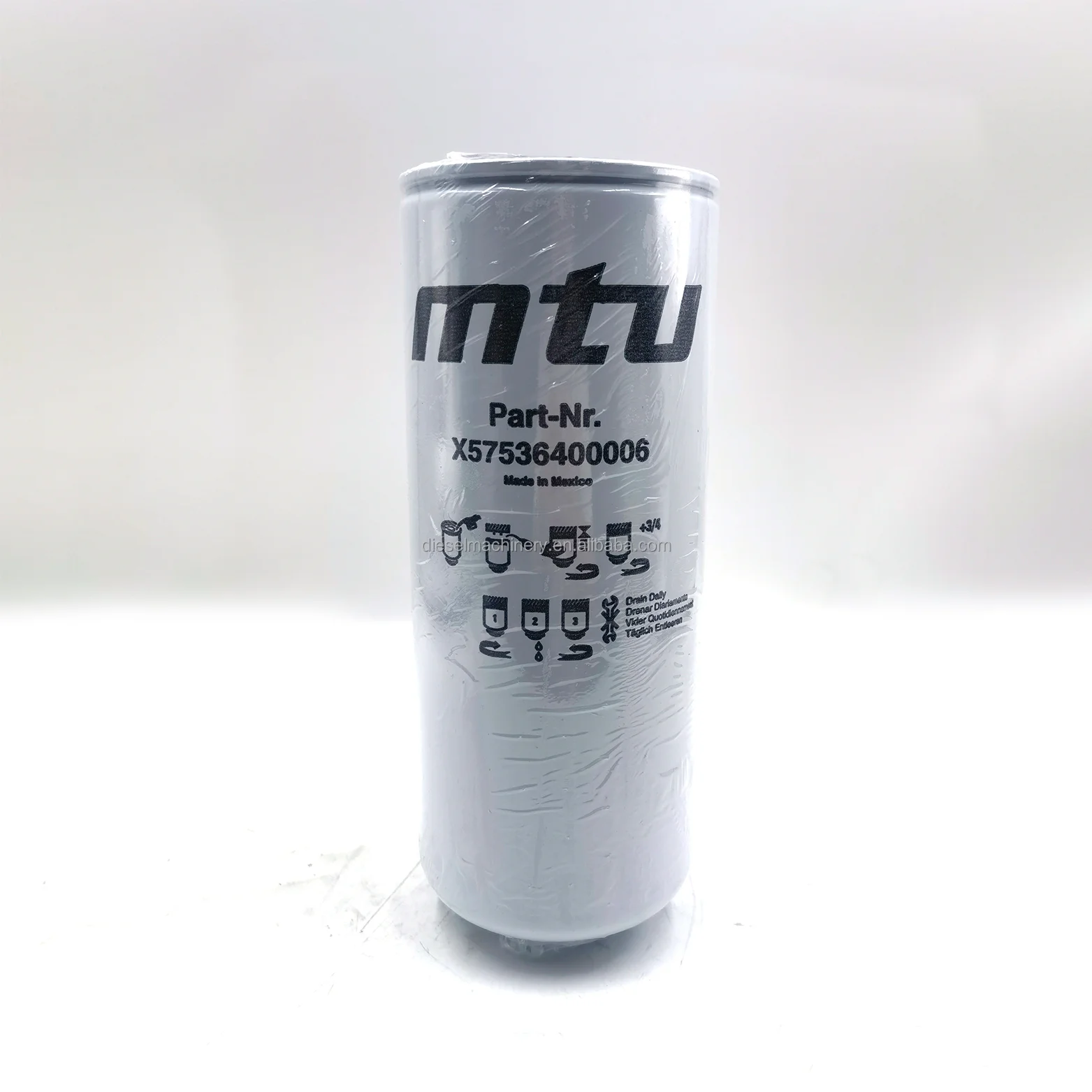 Genuine MTU X57536400006 Fuel Filter Element for Diesel Engines