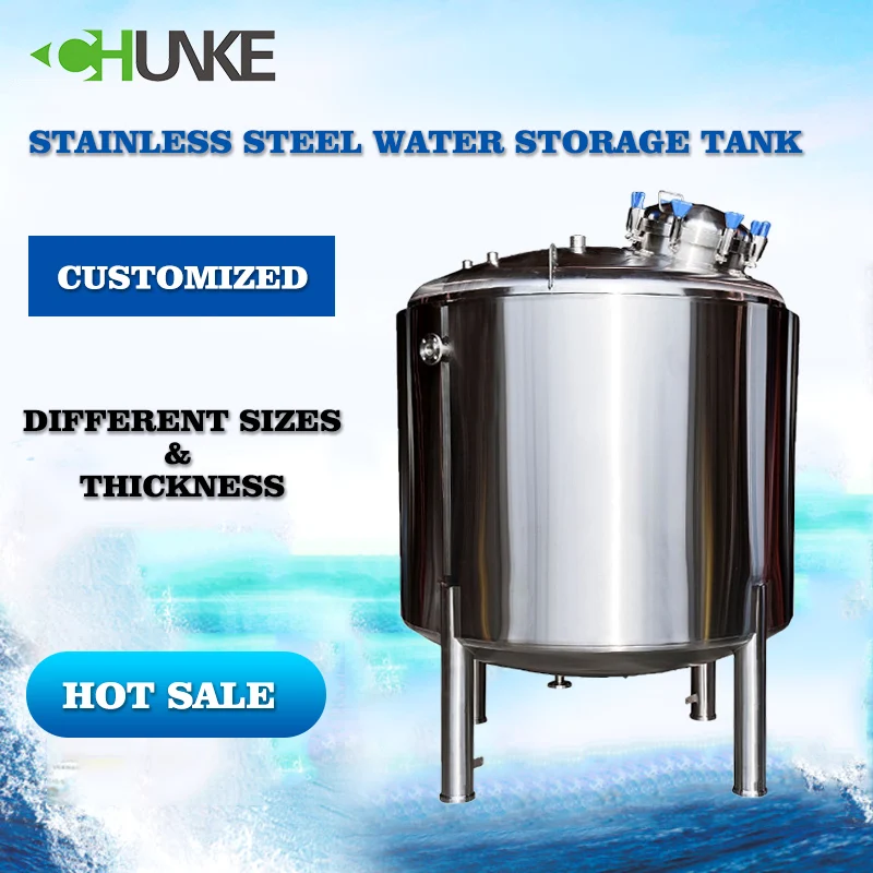 Stainless Steel Ice Water Tank Cold Water Storage Tank Ss316 Bolted ...