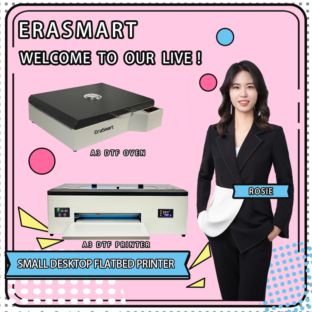Erasmart A3 DTF Printer - Efficient Heat Transfer Printing
