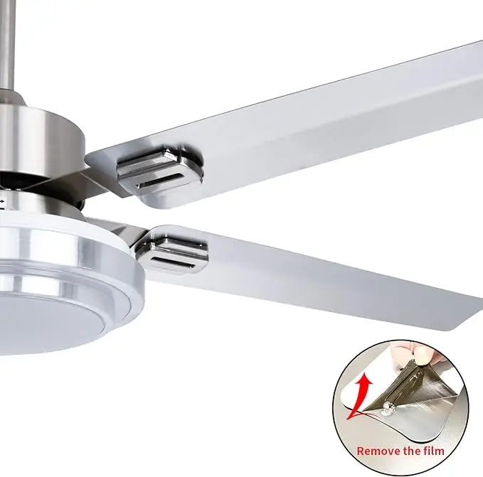 Stainless Steel Wind Powered Ceiling Fan With Variable Frequency Sound ...
