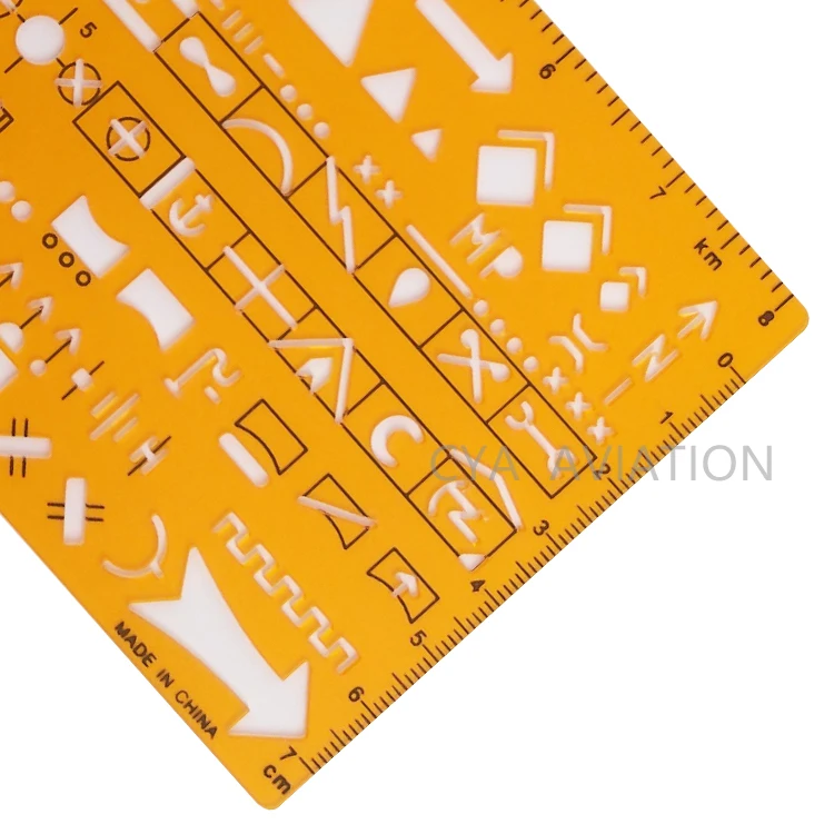 Wholesale Map Reading Ruler - 8353 Map Marking Template