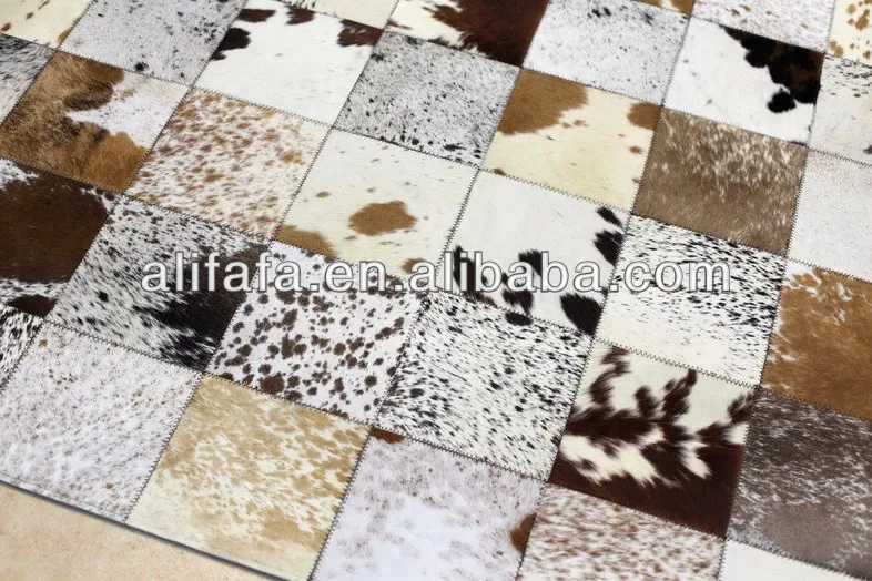 Patchwork Genuine Cowhide Rug And Carpet - Buy Cowhide Rug,Patchwork ...