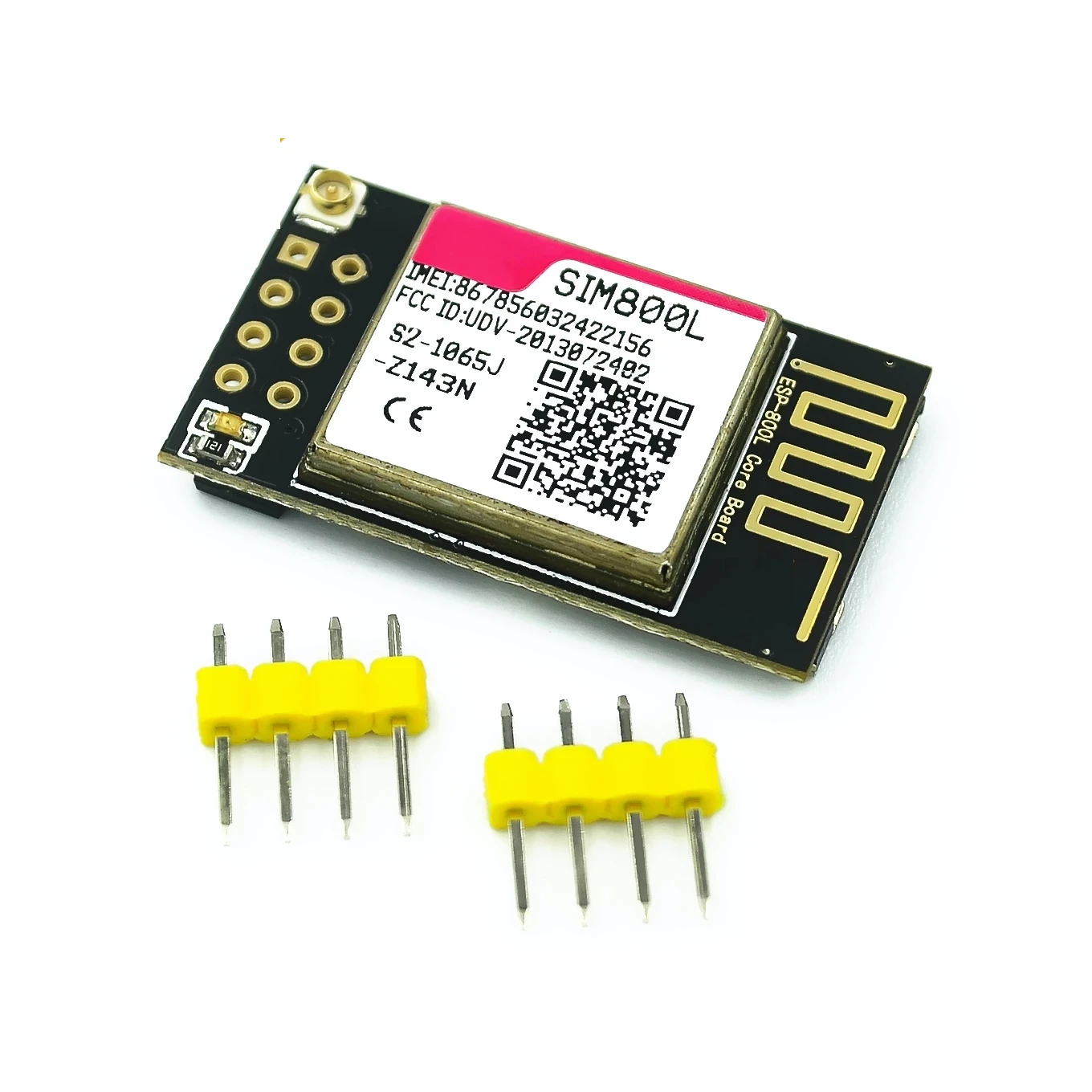 Sim800l Micro Sim Card Core Board Quad Band Ttl Serial Port Gsm Gprs ...