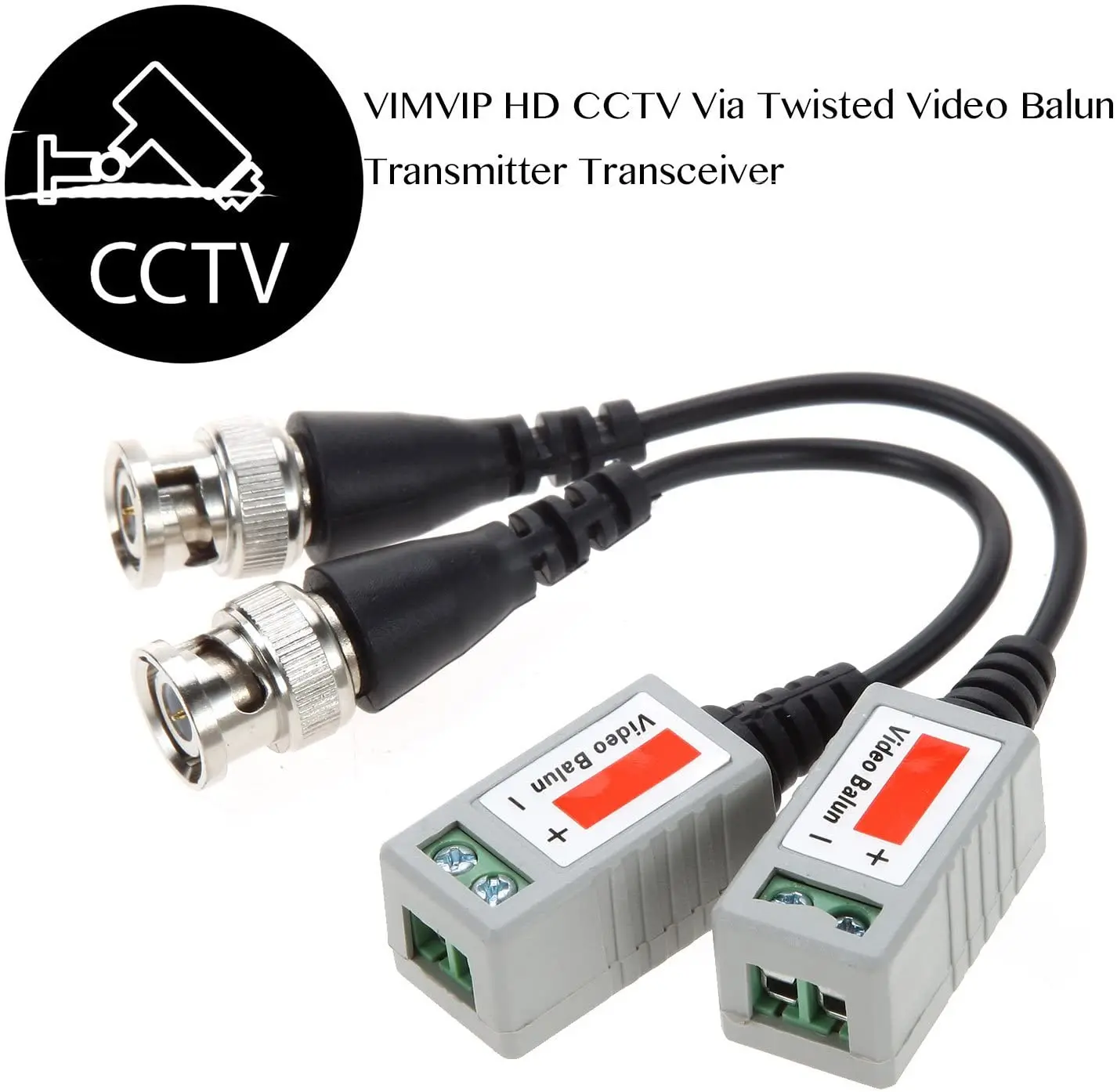 Passive Hd-cvi/tvi/ahd Cctv Surveillance Mini Cctv Bnc Video Balun Transceiver Cable - Buy ...