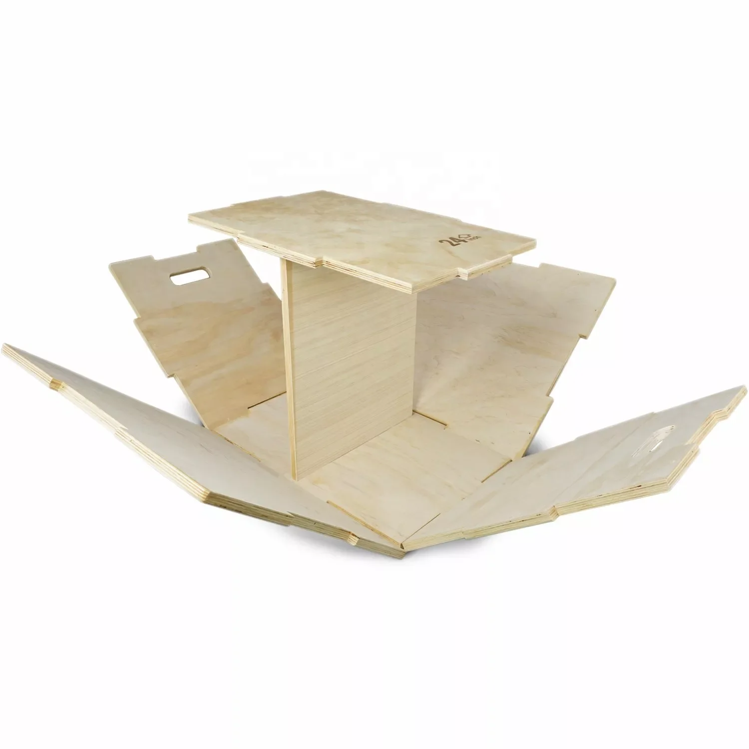 Hot Sale 3 In 1 Black Wooden Plyo Plyometric Box Exercise Workout Jump ...