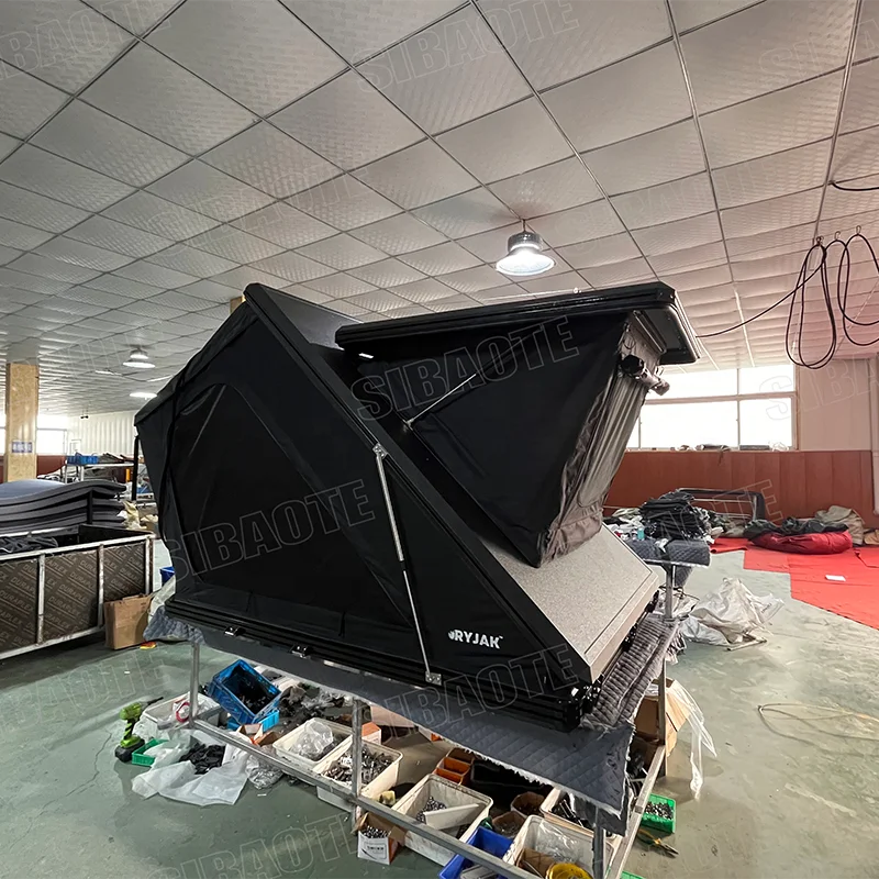 2023 New Styles Aluminum Triangular Open Skylight Car Rooftop Tent 2-3 ...