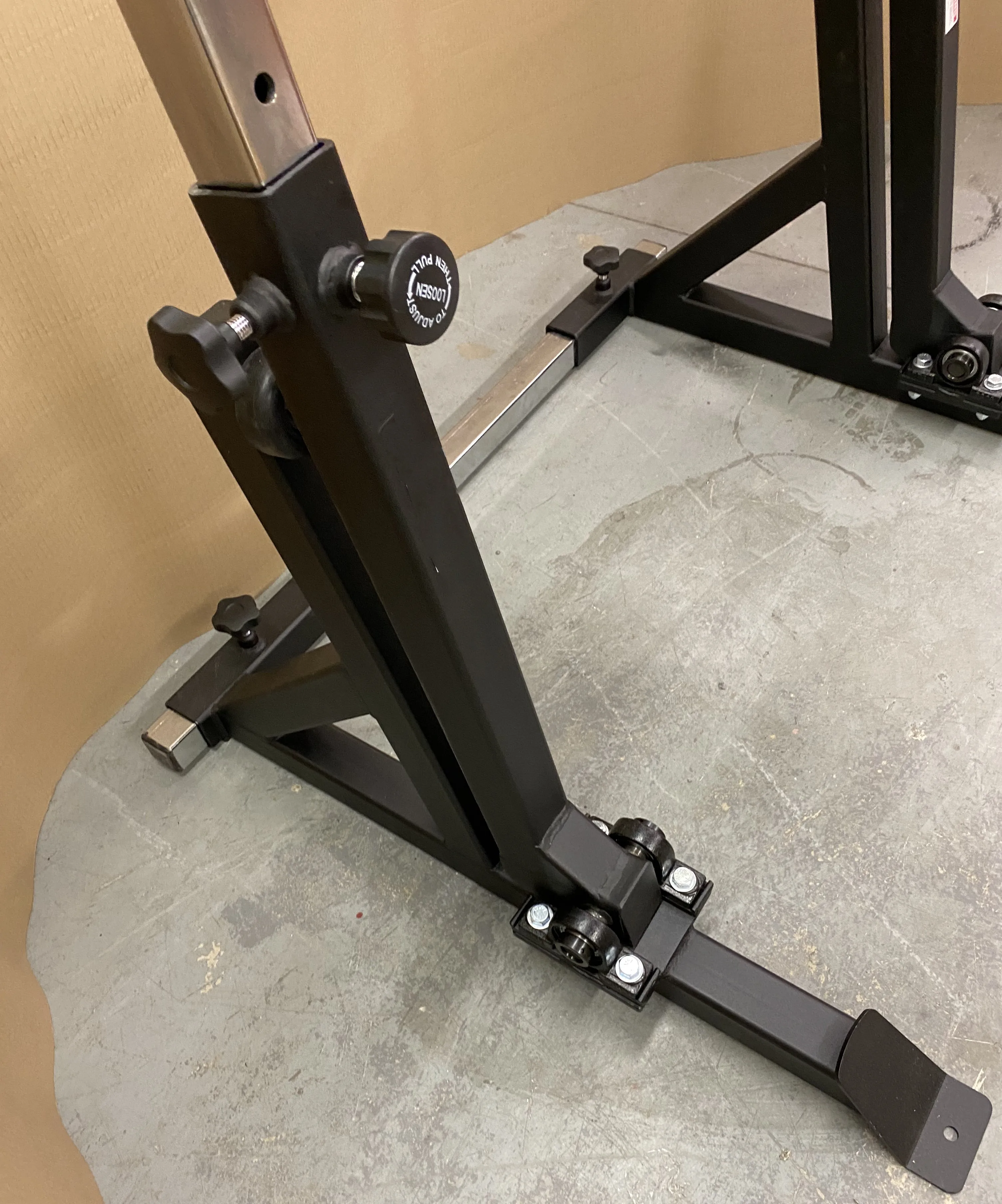 YDYFIT Adjustable Horizontal Dumbbell Spotter Stands