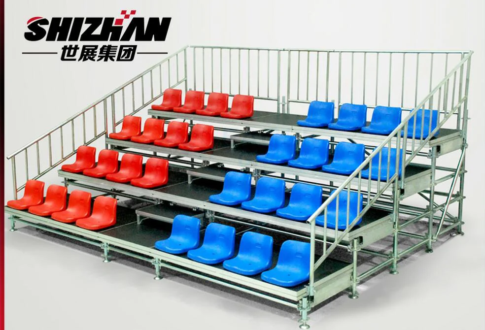 Retractable Telescopic Grand Stand Bleachers Aluminum Permanent ...