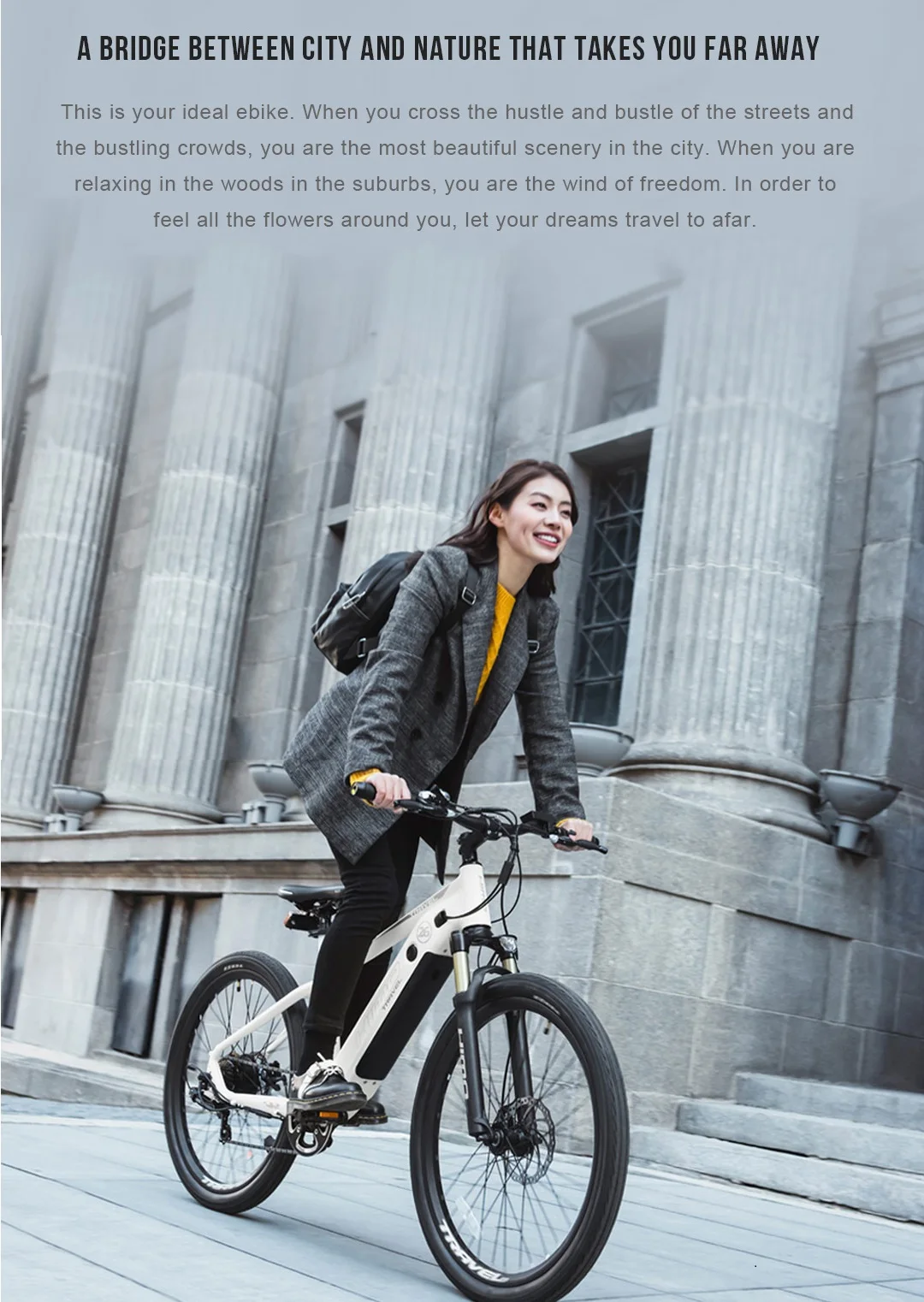 Himo C26 26 Inch Adult E Bicycle Full Suspension Electric Mountain Bike ...