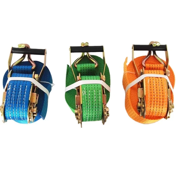 Heavy Duty Webbing Lashing Strap - 2 Inch, 5 Ton Capacity