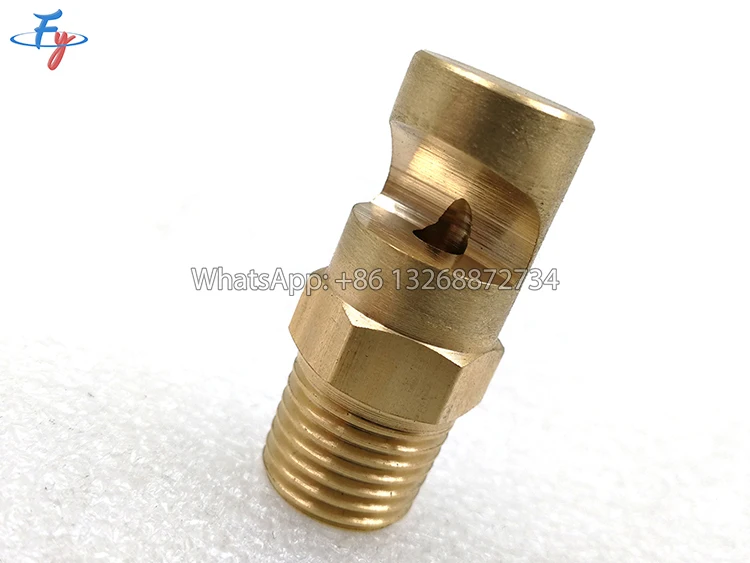 Fy Brass Flood Jet Wide Angle Flat Fan Spray Nozzles,Large Spray Angle ...