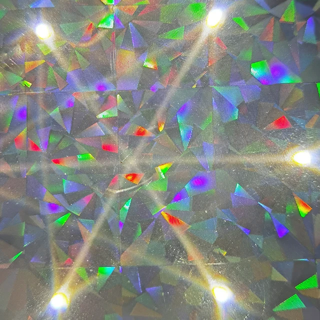 3. A4 Size PVC Diffraction Grating Sheet Hearts Diffraction Film Star ...