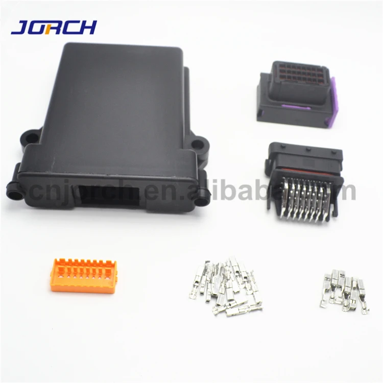 24pin Waterproof Automotive Enclosure Case PCB Plastic ECU Box
