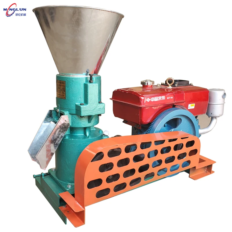 Diesel Engine Feed Pellet Making Machine Price For Sale - Buy Diesel ...