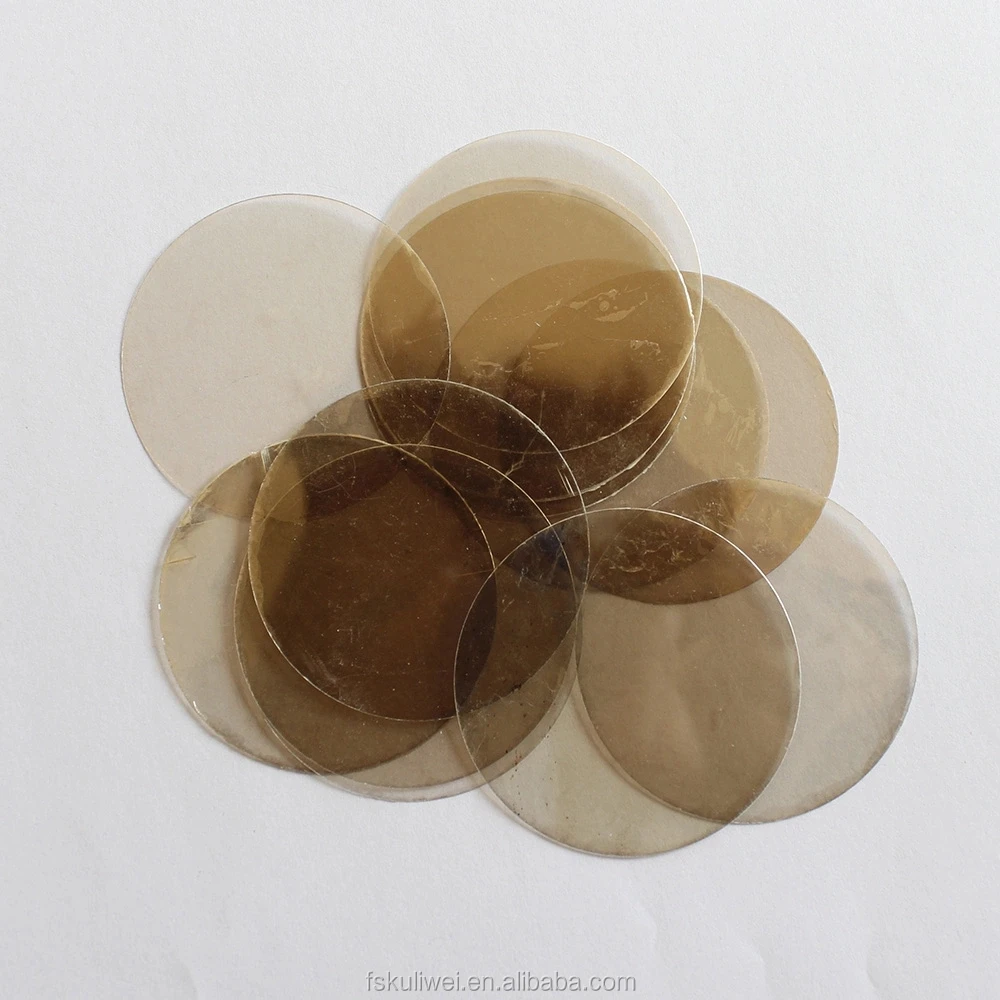 Hoja de mica fina transparente, tamaño 30x0,1 MM, sin agujero, hoja de ...