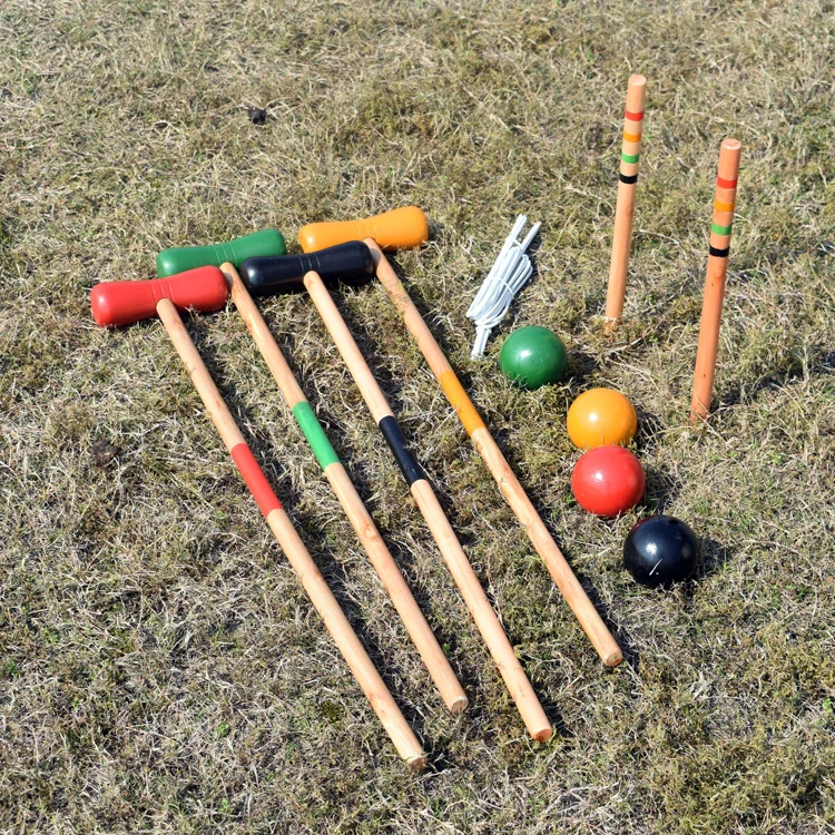 Garden Wooden Croquet Ball Game Mallet for Lawn Backyard| Alibaba.com