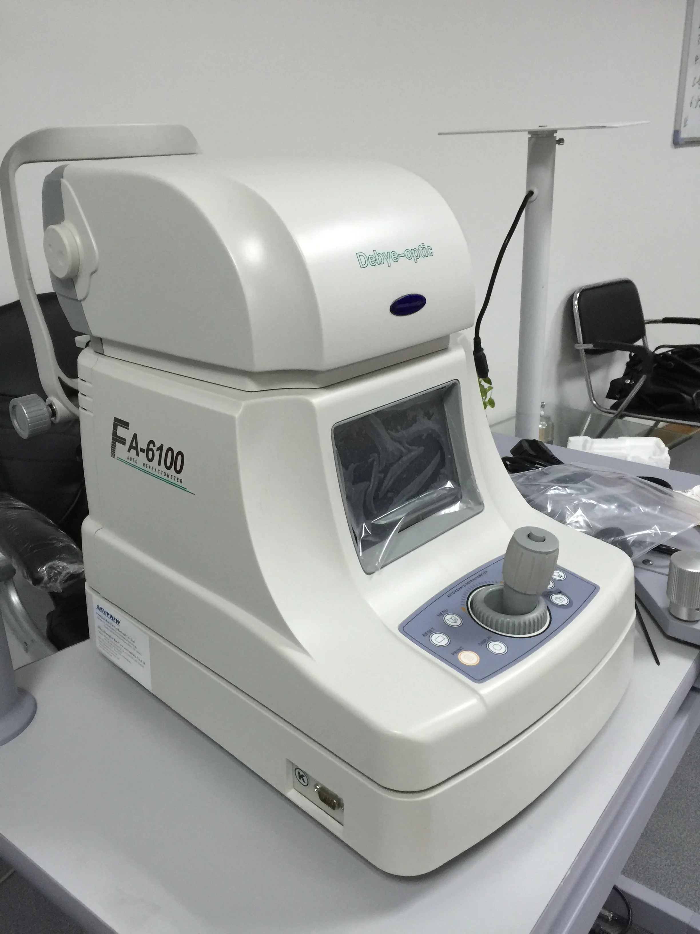 Shtopview Fa-6100 Auto Refractometer Keratometer With Ce Optical ...