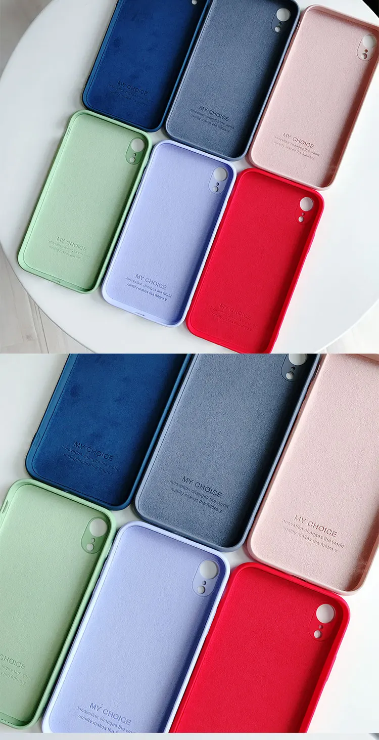 Tschick Soft Liquid Silicone Case For Iphone 11 Pro Max 8 Plus ...