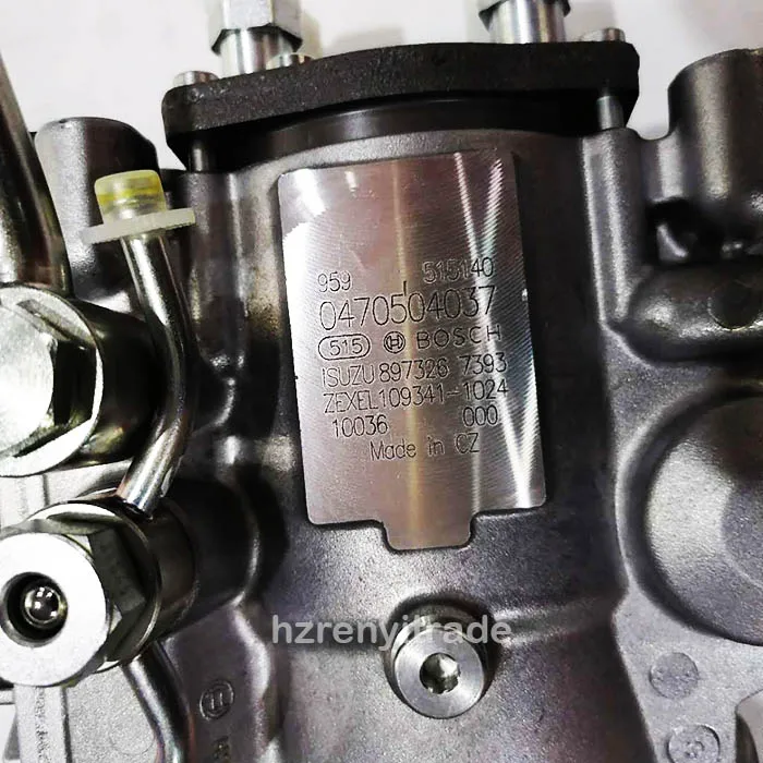 Original 4jh1 Diesel Fuel Injector Injection Pump For Isuzu Truck ...