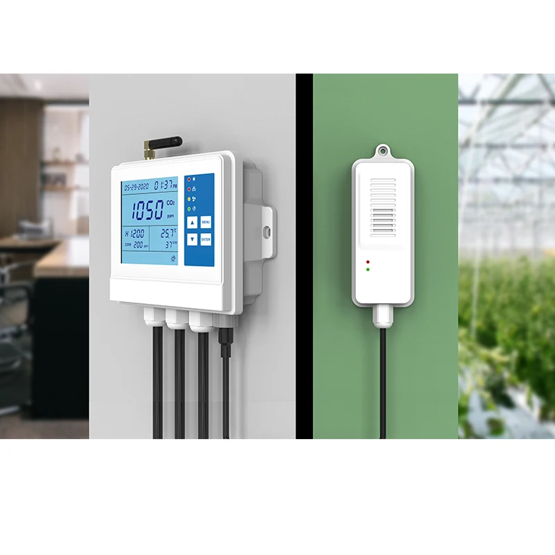 Greenhouse CO2 Controller - Monitor & Control Carbon Dioxide