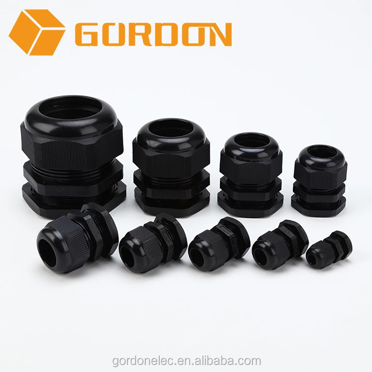 Nylon Cable Glands Metric Thread M16-M32 with UV Resistance for Outdoor ...
