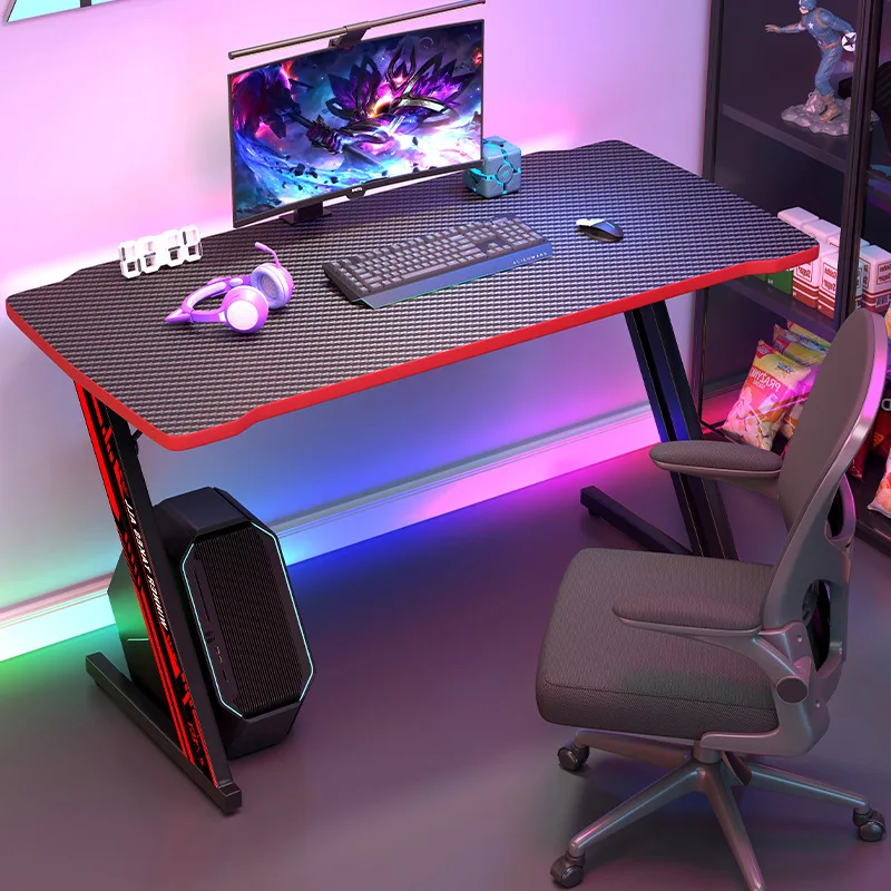 Custom E-sports Table Game Workbench Home Computer Desk For Bedroom ...