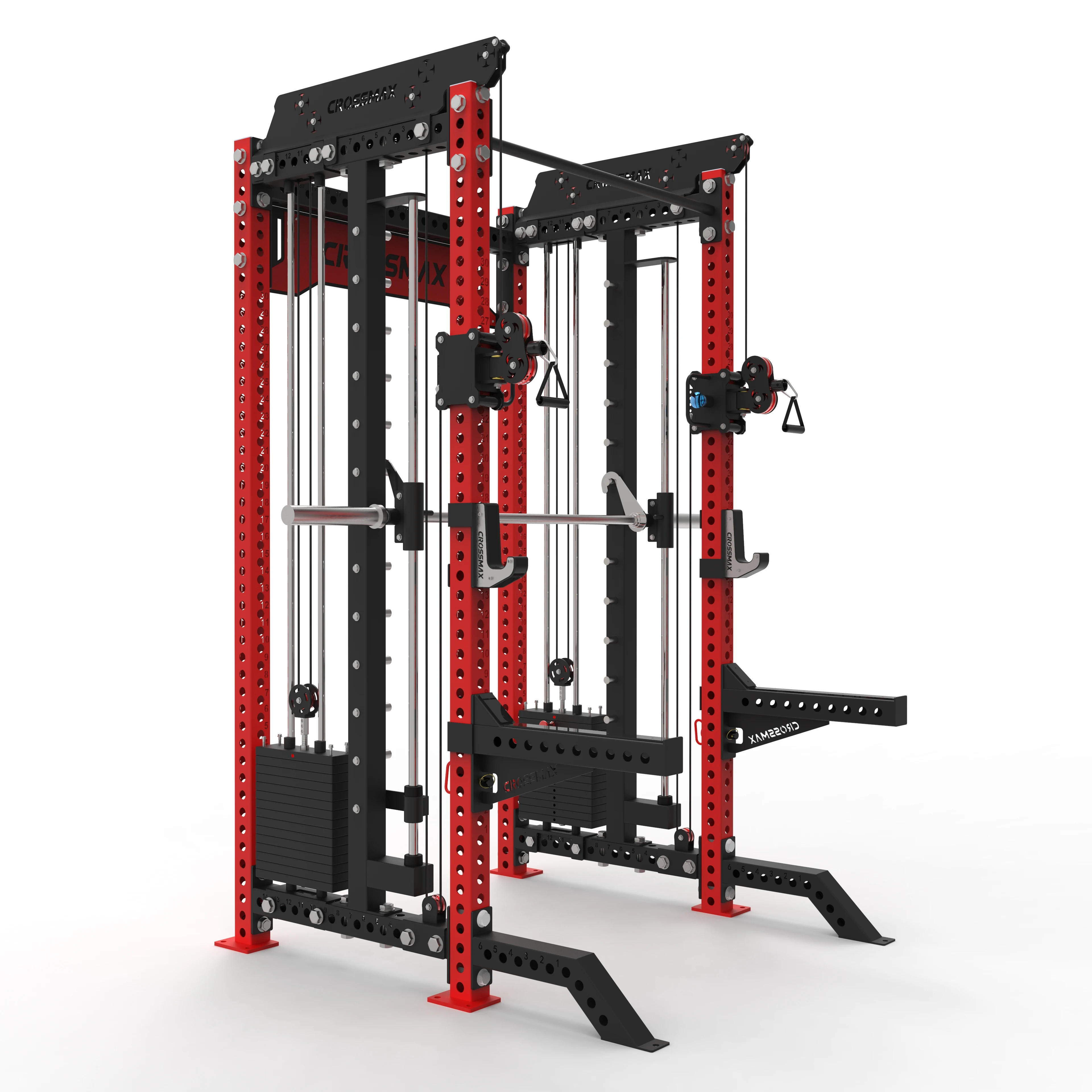 Wholesale Cable Crossover Machine With Weight Stack Gym Smith Machine ...
