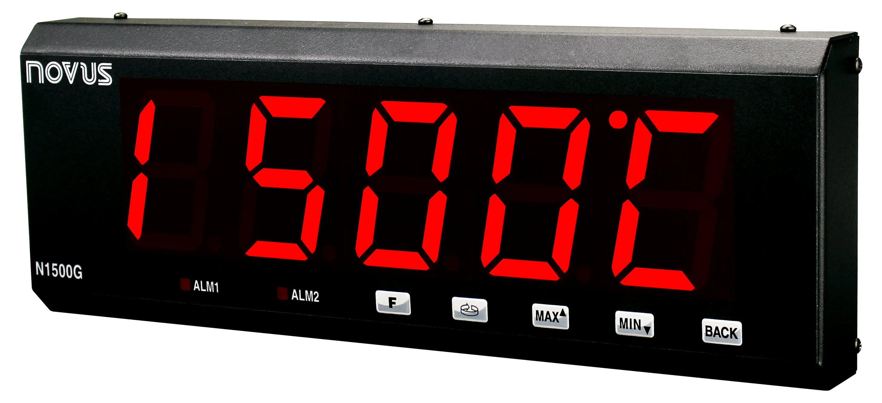 N1500-lc Load Cell Panel Meter. 2 Relays + 4-20 Ma,96x48 Mm Measure ...