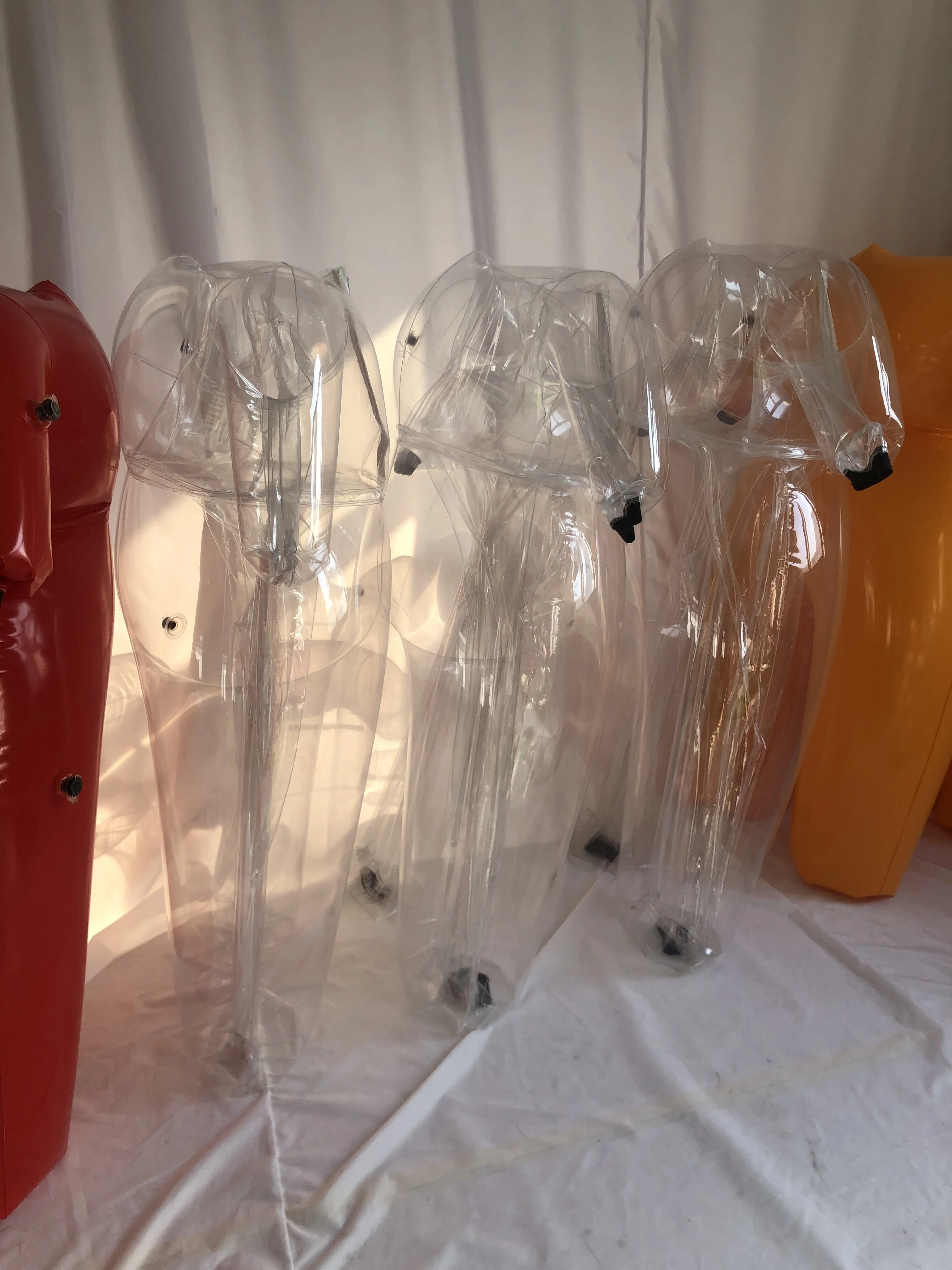 Customized PVC Inflatable Suits - Transparent & Durable