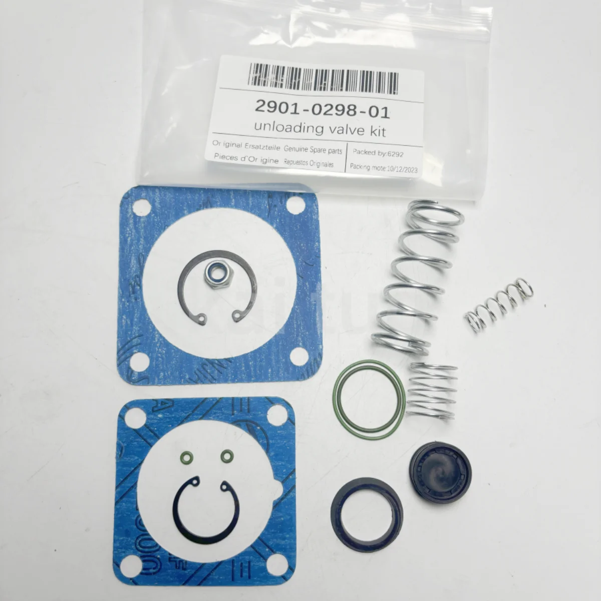 2901029801 Unloader Valve Service Kit For Atlas Copco Ga7-11 Screw Air ...