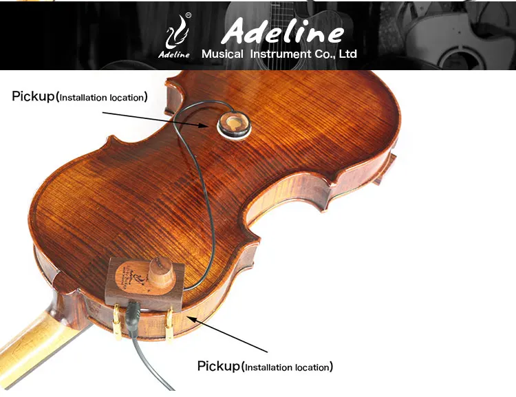 Adeline Violin Pickup - Enhance Acoustic Performance