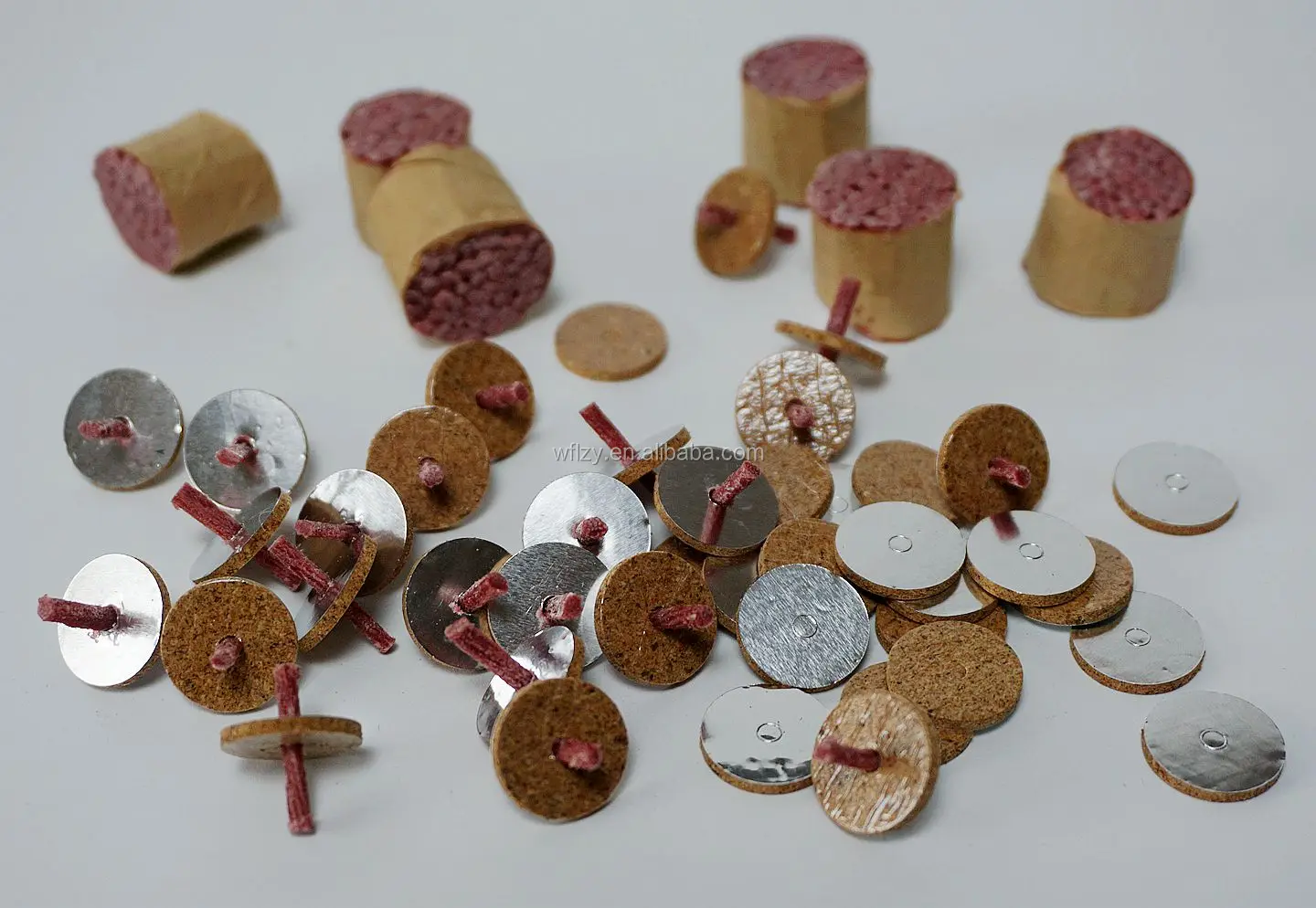 Vigil Oil FLOATING WICK - Jewish Floating Wicks & Cork Floaters