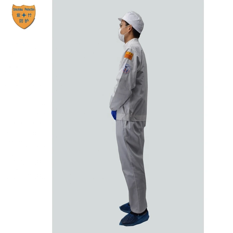 Food Factory Long Sleeve Workwear Set Customizable Logo Workwear Food ...