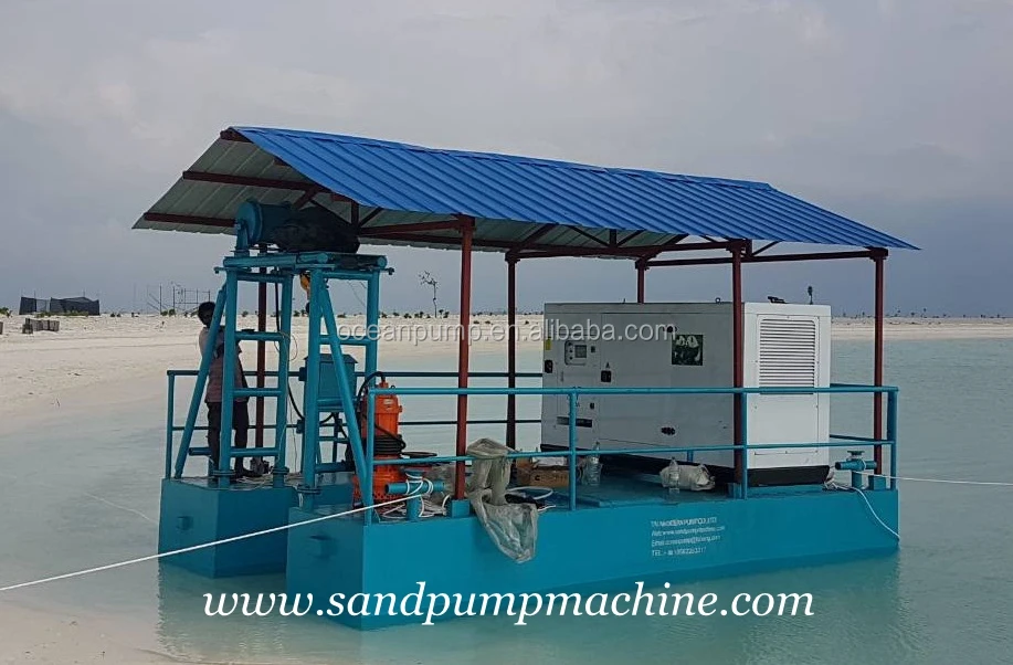 Submersible Sand Pump Dredging Pontoon - Efficient & Durable