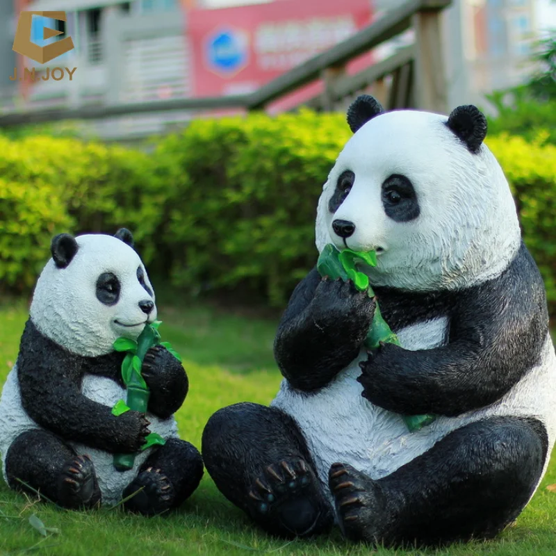 Jn-dl-fs80 High Quality Resin Panda Sculpture - Buy High Quality ...