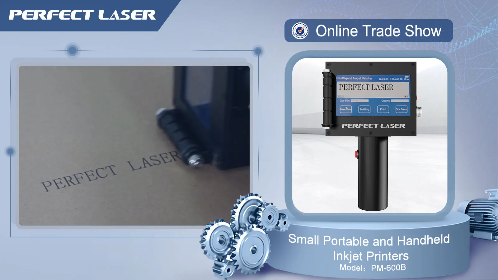 Perfect Laser Handheld Automatic Spray Inkjet Coding Machine Printer ...