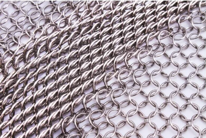 304 Stainless Steel Chainmail Sheet - Durable & Versatile