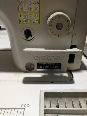 Japan Brother S-7200c Used Sewing Machine Industrial Single Needle ...