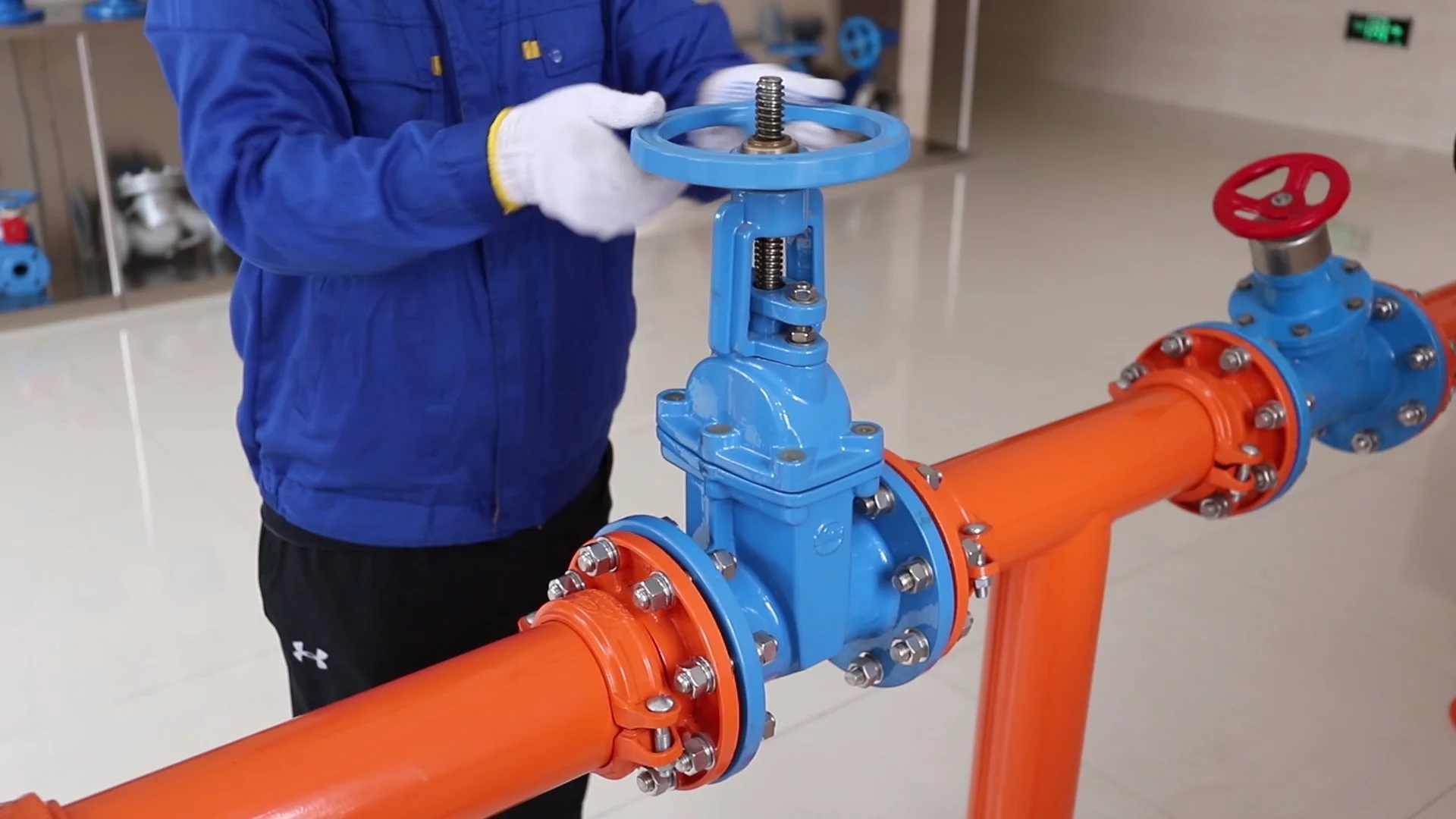 Dn40-dn1200 Gate Valve High Pressure Disc For Gas High Quality ...