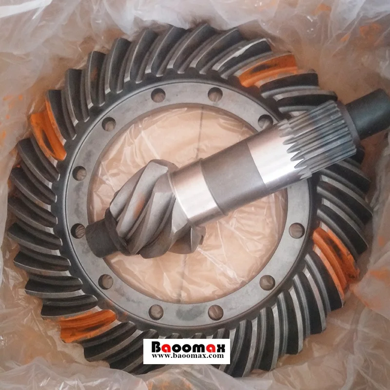 Rear Spirial Bevel Gear Pinion Ring Gear 21909003501 For Sdlg Lg956l ...