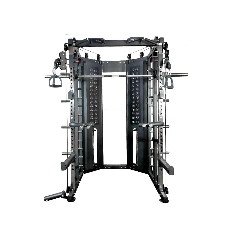 Commercial Multi-function Smith Machine Functional Trainer Fitness ...