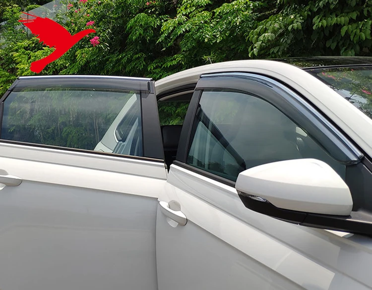 Visor Vents Shades Side Window Wind Sun Rain Guard Deflectors For Vw ...